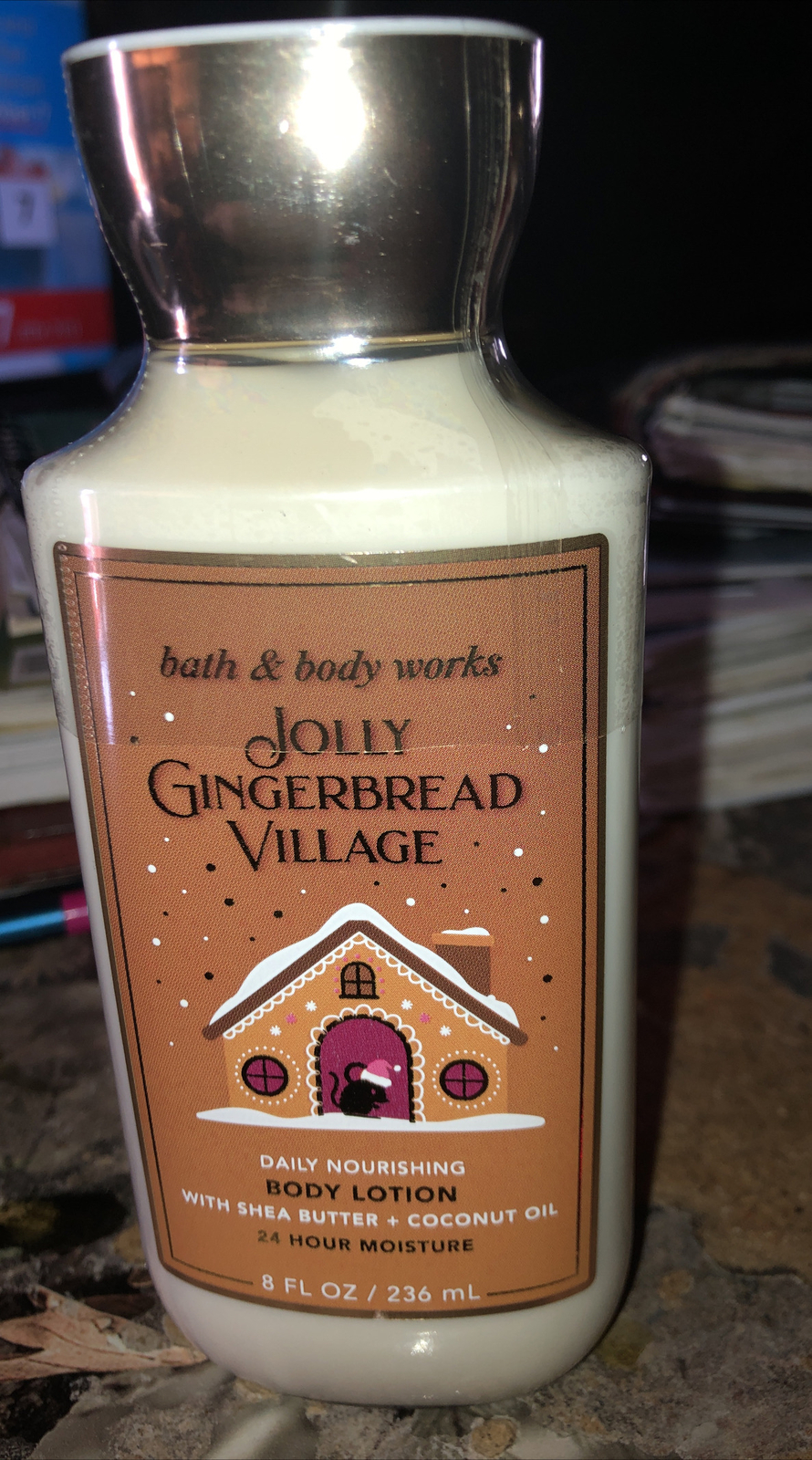 Jolly Gingerbread Village Body Lotion 8 oz. Bath & Body New Sealed | eBay