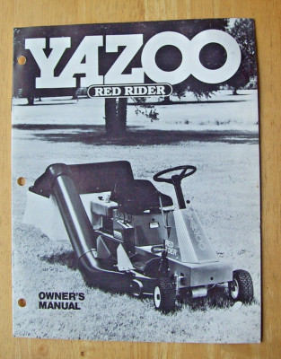 Manuals & Books - Riders Mower