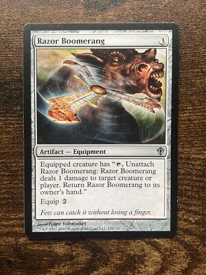 Razor Boomerang (129) Worldwake MTG Magic The Gathering D9513* | eBay