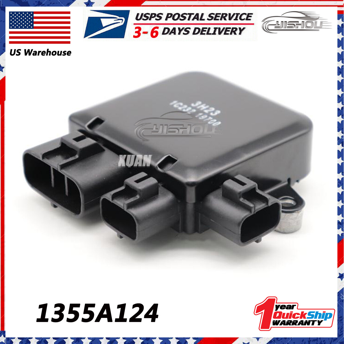 1355A124 New Cooling Fan Unit Module Fit For Mitsubishi Lancer ...