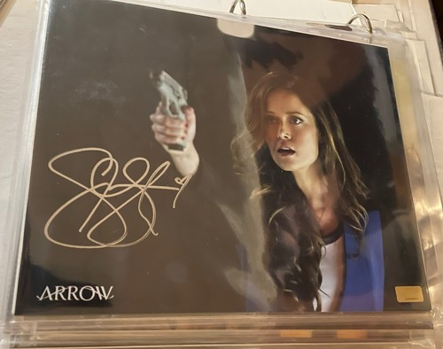Summer Glau Autographed Arrow 8x10 photo (Isabel Rochev) Firefly ...