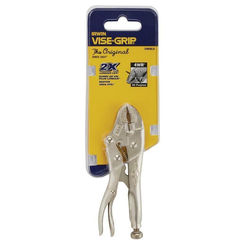 Irwin Vise-Grip 4 in. Alloy Steel Curved Pliers 1002L3 | eBay