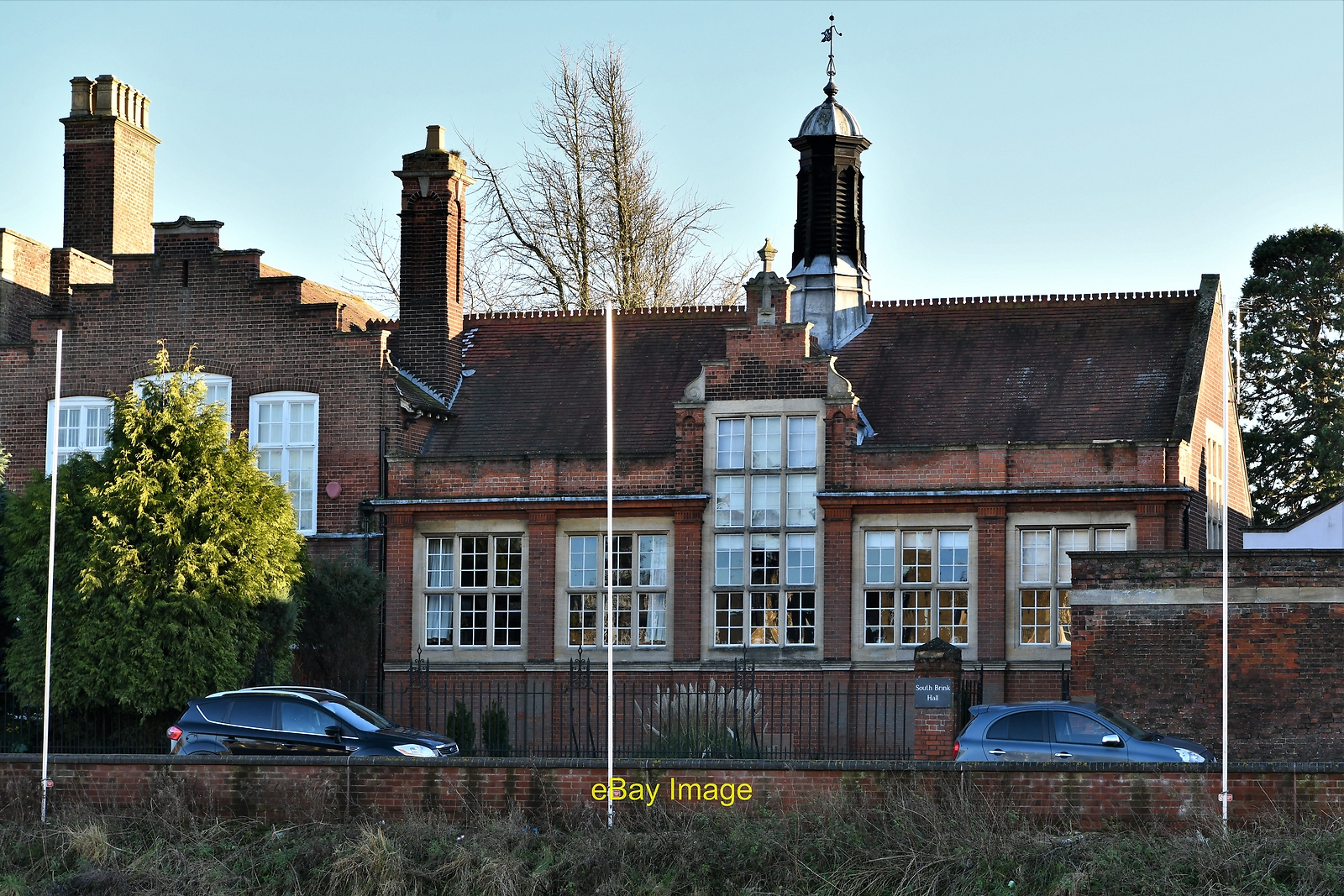 Photo 12x8 Wisbech: South Brink Hall This was the library of the boys ...