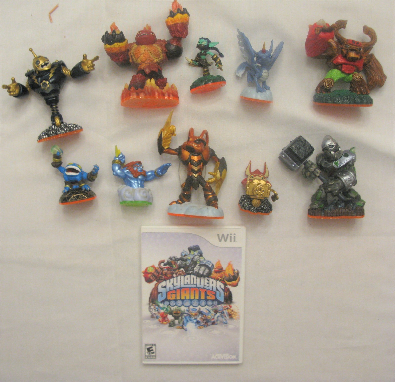 Assorted Lot of Skylanders Giants Figures and Game For Nintendo Wii | eBay