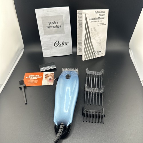 Oster Hair Pet Clipper Grooming Shaving Kit 3 Guards Model 78960 Works ...