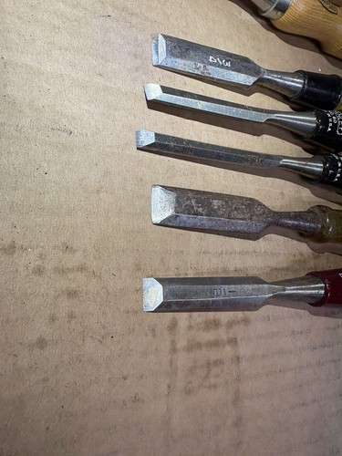 VINTAGE WOOD CHISEL SET, MARPLES AND OTHERS | eBay