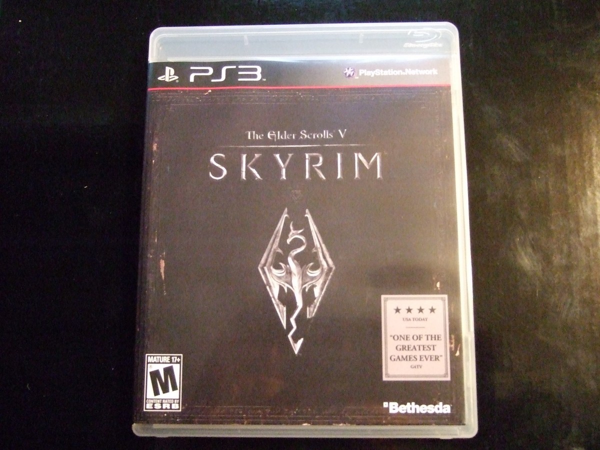 Skyrim Case Ps3