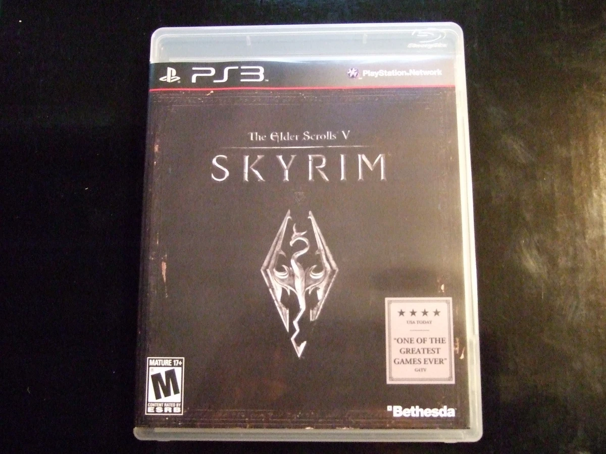 Skyrim Cover Ps3
