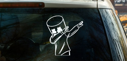 Marshmello DJ - Decal Sticker for a Car, Window, Wall, or Laptop #86 | eBay