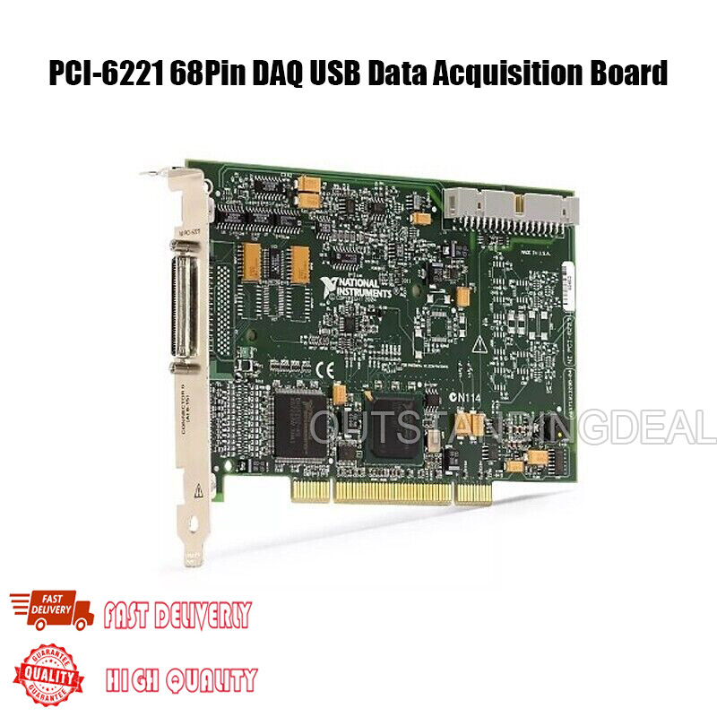 PCI-6221 68Pin DAQ Data Acquisition Board 779066-01 for NI National ...