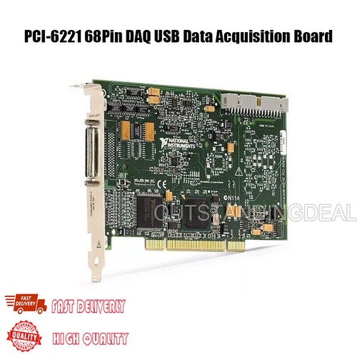 PCI-6221 68Pin DAQ Data Acquisition Board 779066-01 for NI National ...