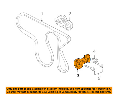 GM OEM-Serpentine Drive Belt Idler Pulley 12618111 | eBay