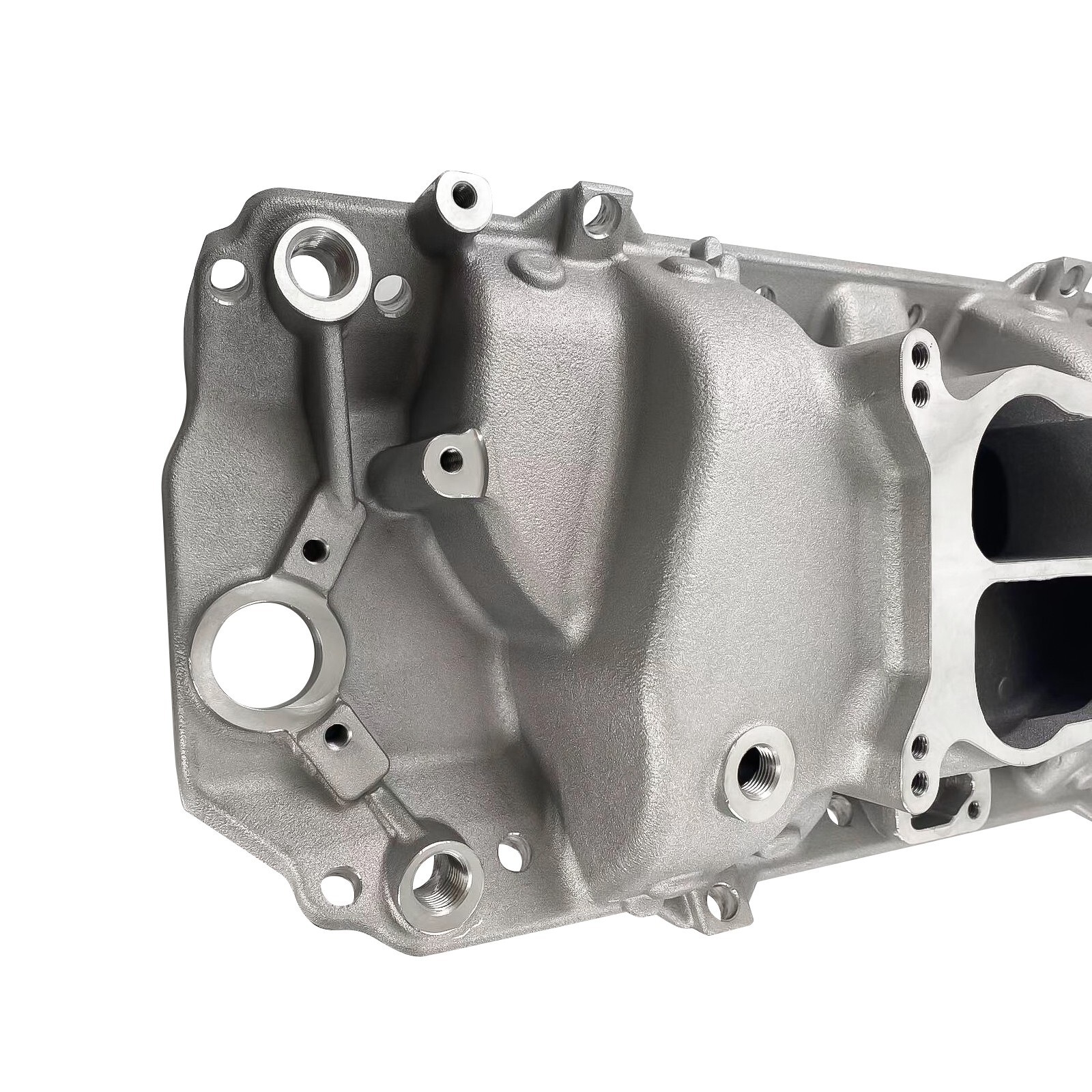 Oval Port Intake Manifold For Chevy 454 402 427 V8 BBC BB Big Block Low ...