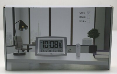 WallarGe Digital Wall Clock, Autoset Desk Clocks with Temperature - NEW ...