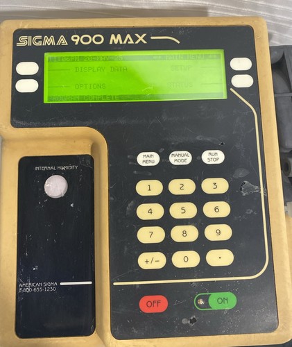 SIGMA HACH 900 MAX WATER SAMPLER Head Controller TESTED- READ ...
