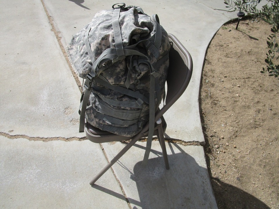 Lot of 3 US Military Surplus Large Field Ruck Sack NSN 8465-01-524-5285 ...