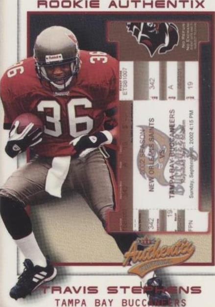2002 Fleer Authentix - Rookie Authentix Travis Stephens #134 /1250 (RC ...