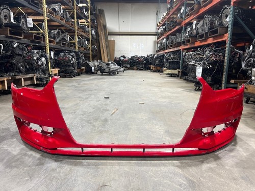 2015-2016 Audi A3 Front Bumper Assembly Brilliant Red Lower Damage (JP ...