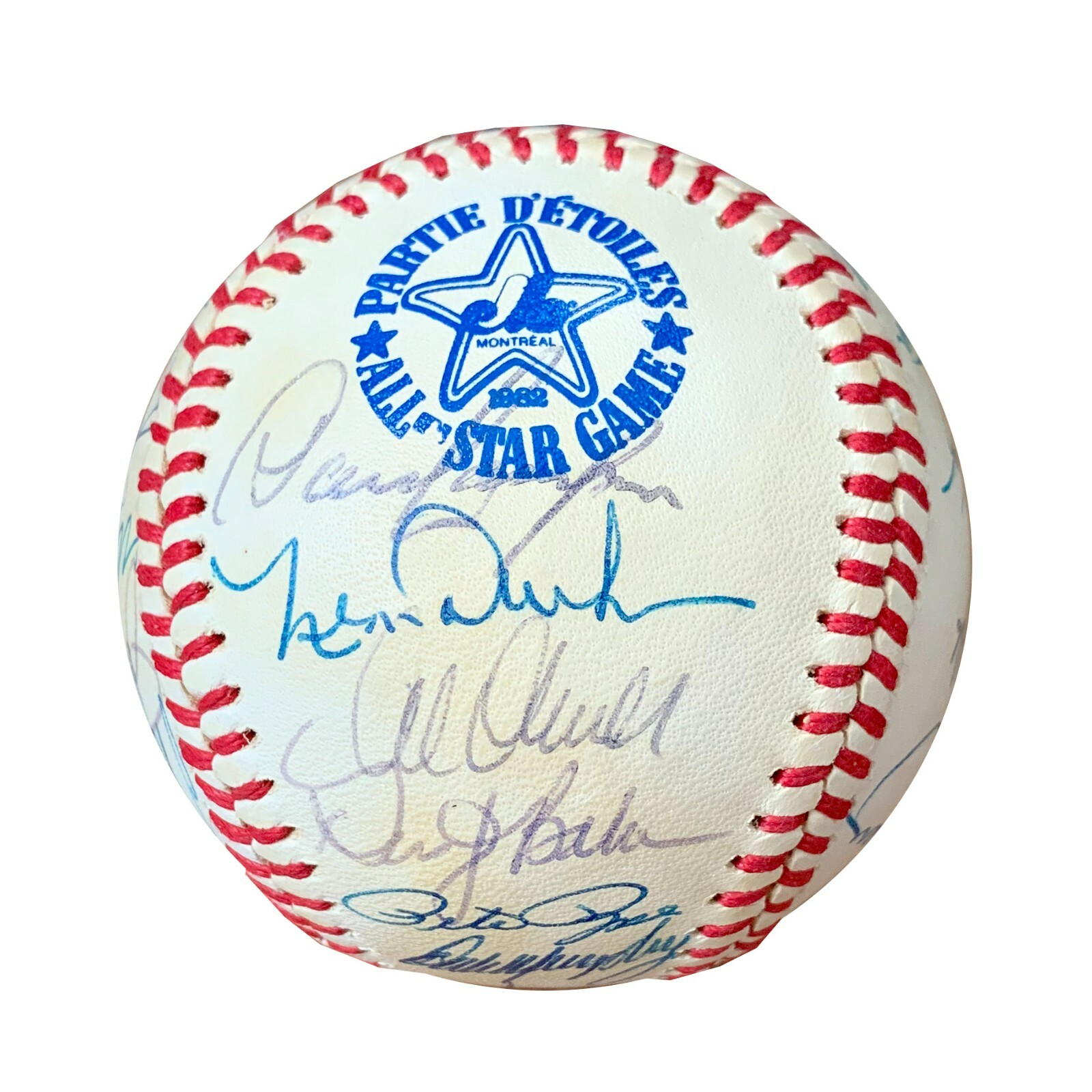 1982 MLB All Star Game NL Team Signed Official Baseball (28 Signatures ...