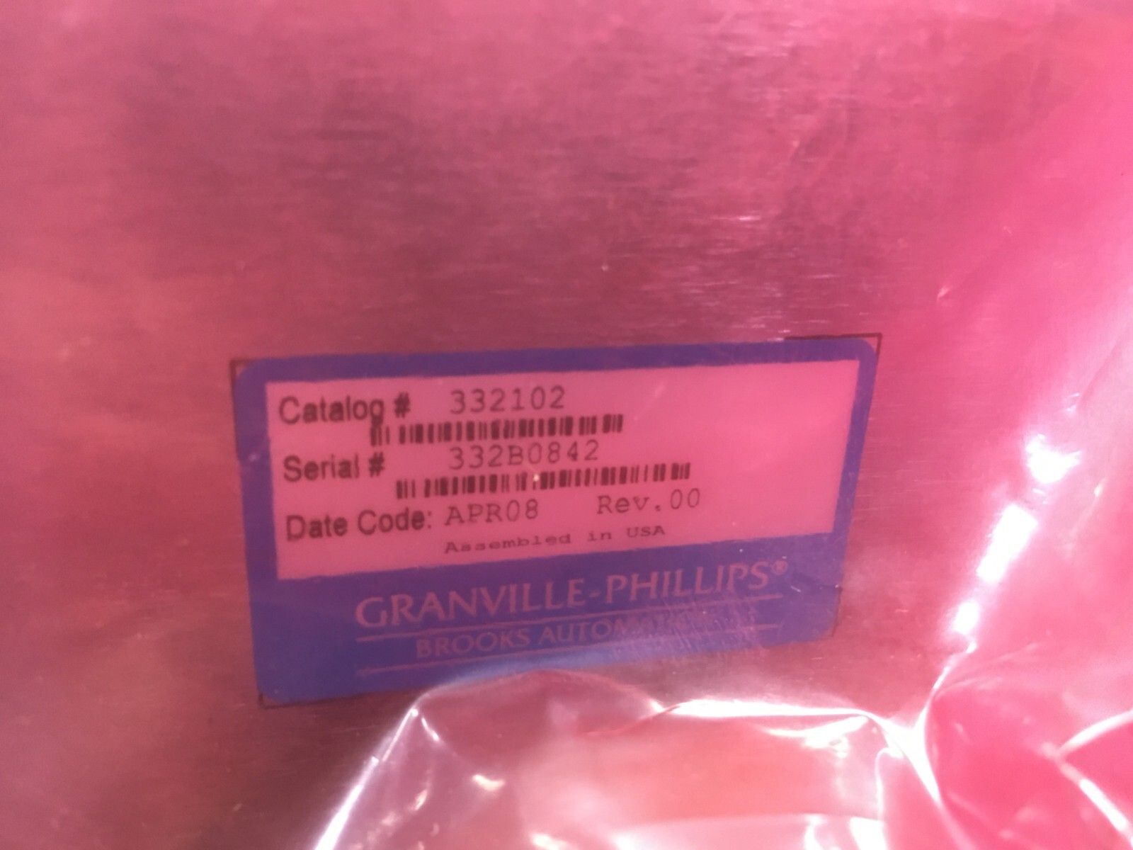 GRANVILLE-PHILLIPS 332102 AXCELIS 577242/1/1 IONIZATION GAUGE POWER ...