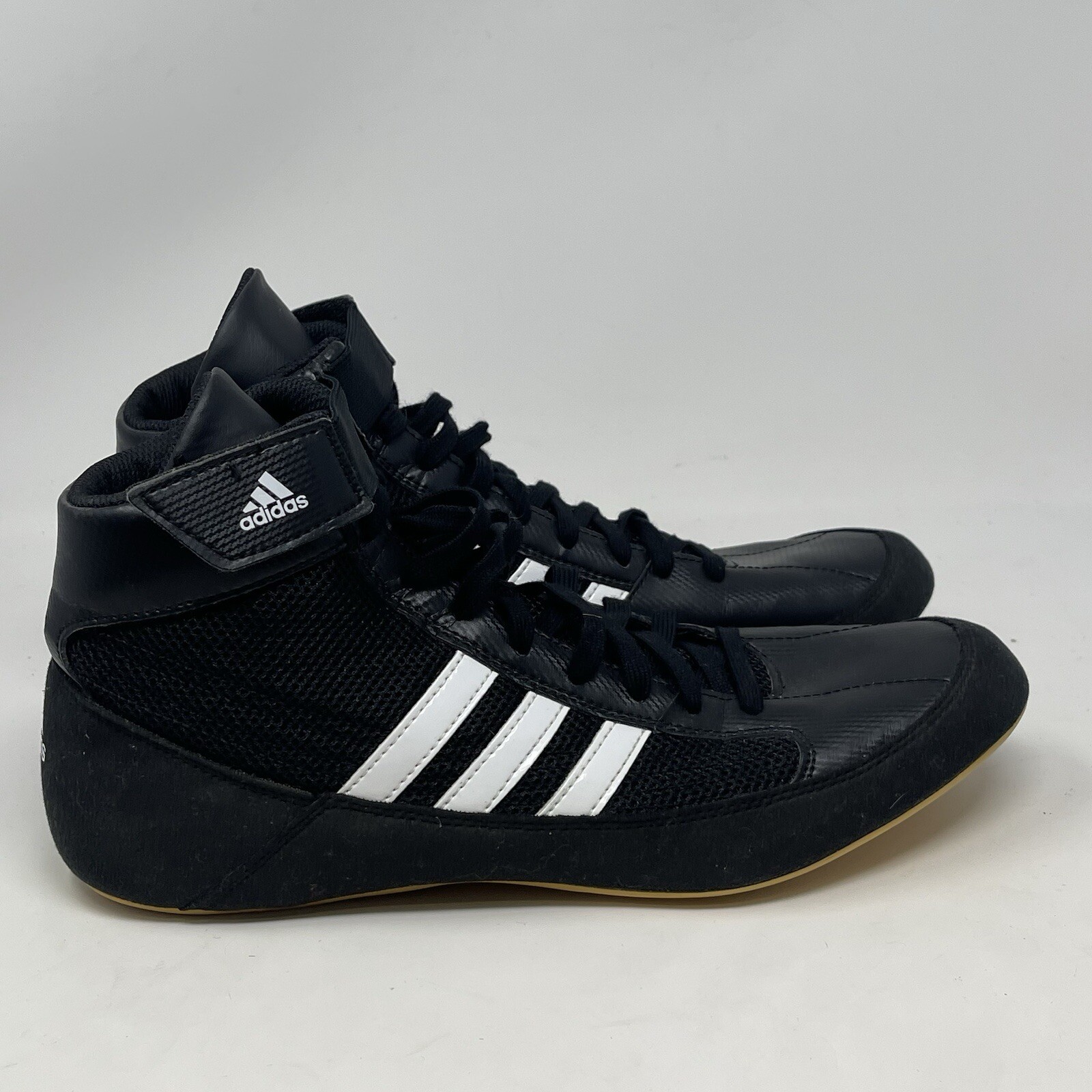 Adidas HVC Wrestling Boxing MMA Shoes Mens 9 Black An… - Gem