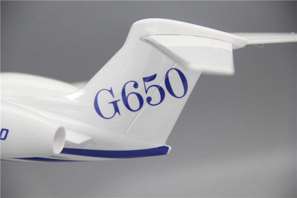 1:70 Scale Gulfstream G650ER Private Jet Model Business Jet | eBay
