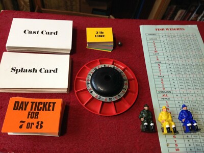 Vintage Subbuteo Angling Board Game Spare Repalcement Part Pieces | eBay UK