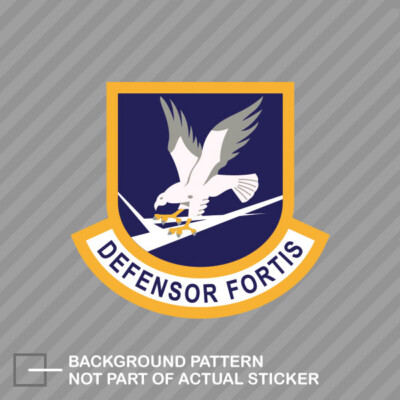 USAF Security Forces Sticker Decal Vinyl defensor fortis military ...
