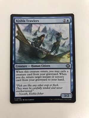 Kishla Trawlers MTG Magic the Gathering Card NM Near Mint TDM | eBay