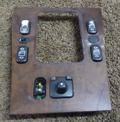 1998 - 2002 MERCEDES BENZ C CLASS W202 GEAR SHIFTER BEZEL TRIM WOOD ...