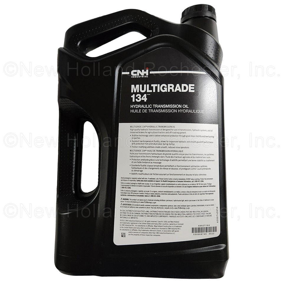 New Holland 1 Gal Multigrade 134 Hydraulic Transmission Oil Part ...