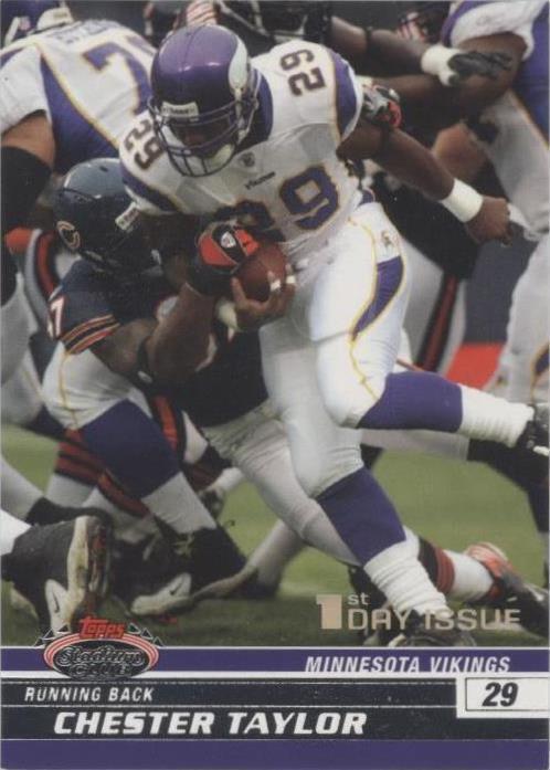 2008 Topps Stadium Club - Chester Taylor #96 1st Day Issue /1499 for ...
