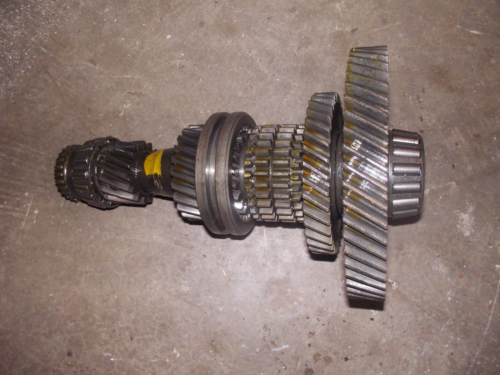 Ford 8N Tractor transmission main bottom lower low drive gears & shaft ...