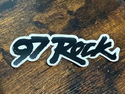 1980's FM 97 Bumper Sticker KLOL K101 The Rock of Houston Radio Station ...