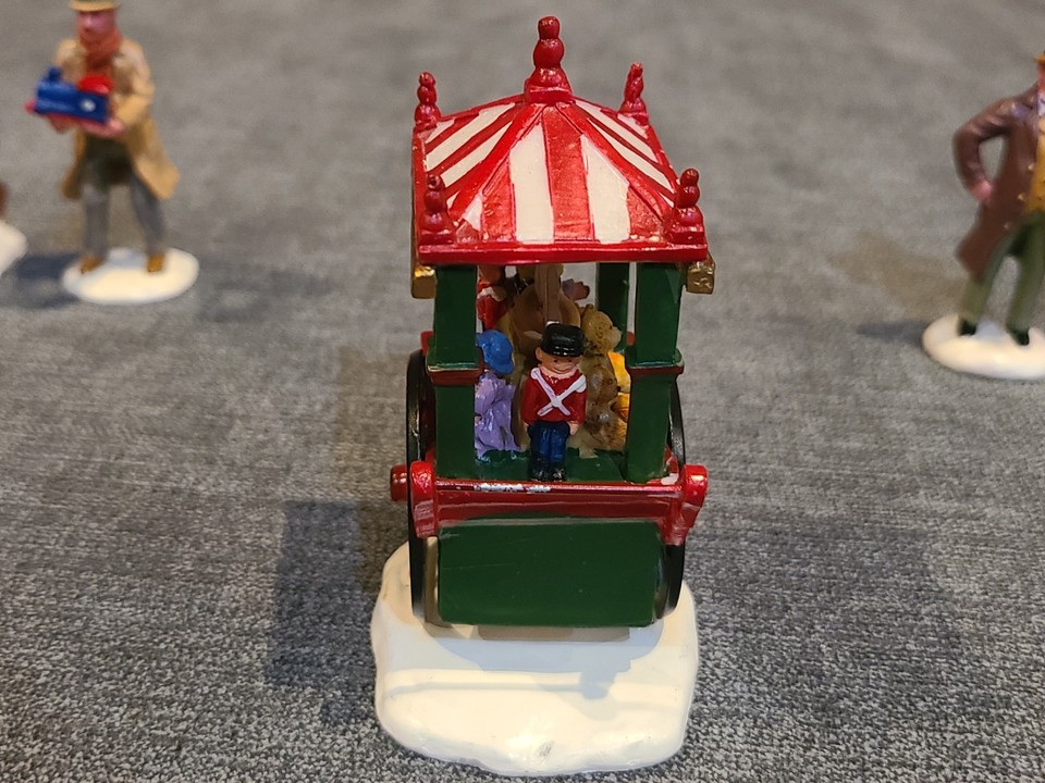 Lemax Toy Peddler Carnival Village Set 5 | eBay