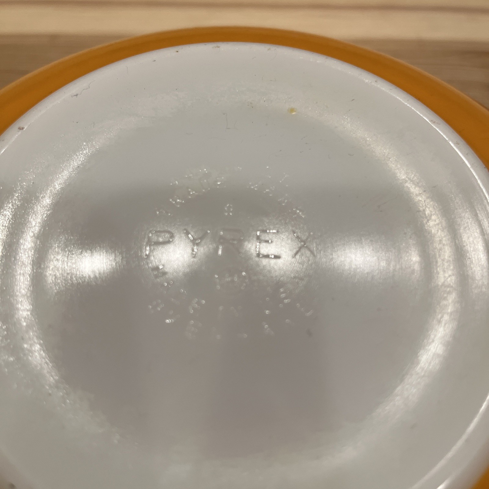 Vintage Pyrex Daisy Print Yellow And Orange Nesting Bowl | eBay