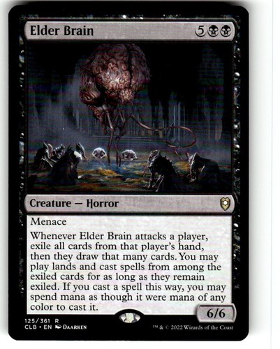 Elder Brain Commander Legends: Battle for Baldur's Gate Regular MTG | eBay