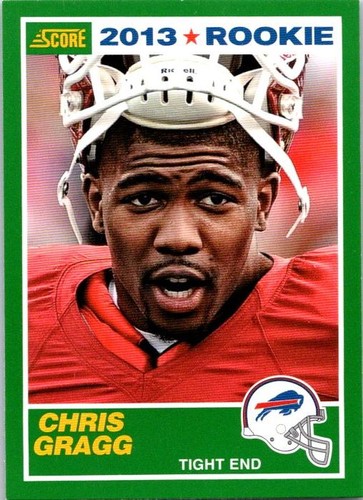 Chris Gragg 2013 Score #343 Rookie Buffalo Bills | eBay