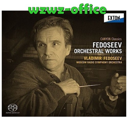 Vladimir Fedoseyev SEALED NEW 4CD(SACD-Hybrid) "Orchestral Works" Japan ...