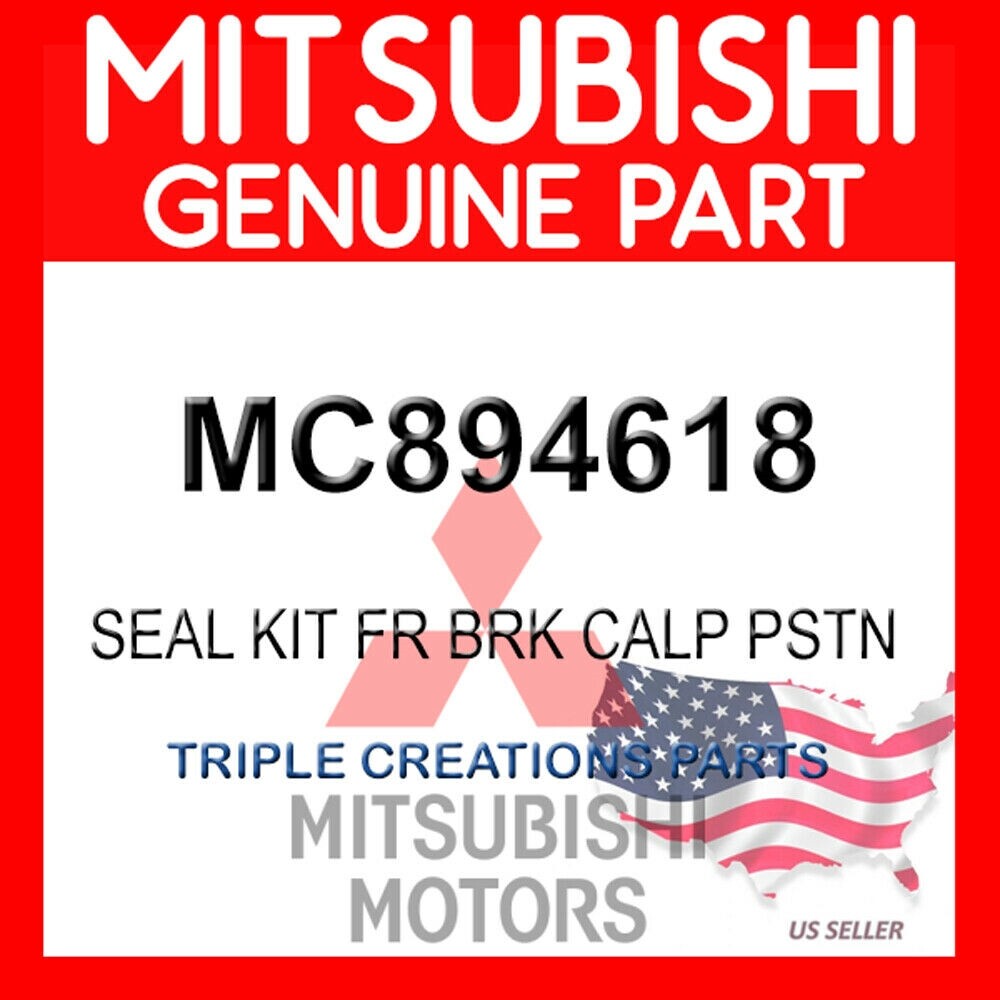 Genuine Mitsubishi MC894618 Seal Kit Fr Brk Calp Pstn OEM | eBay