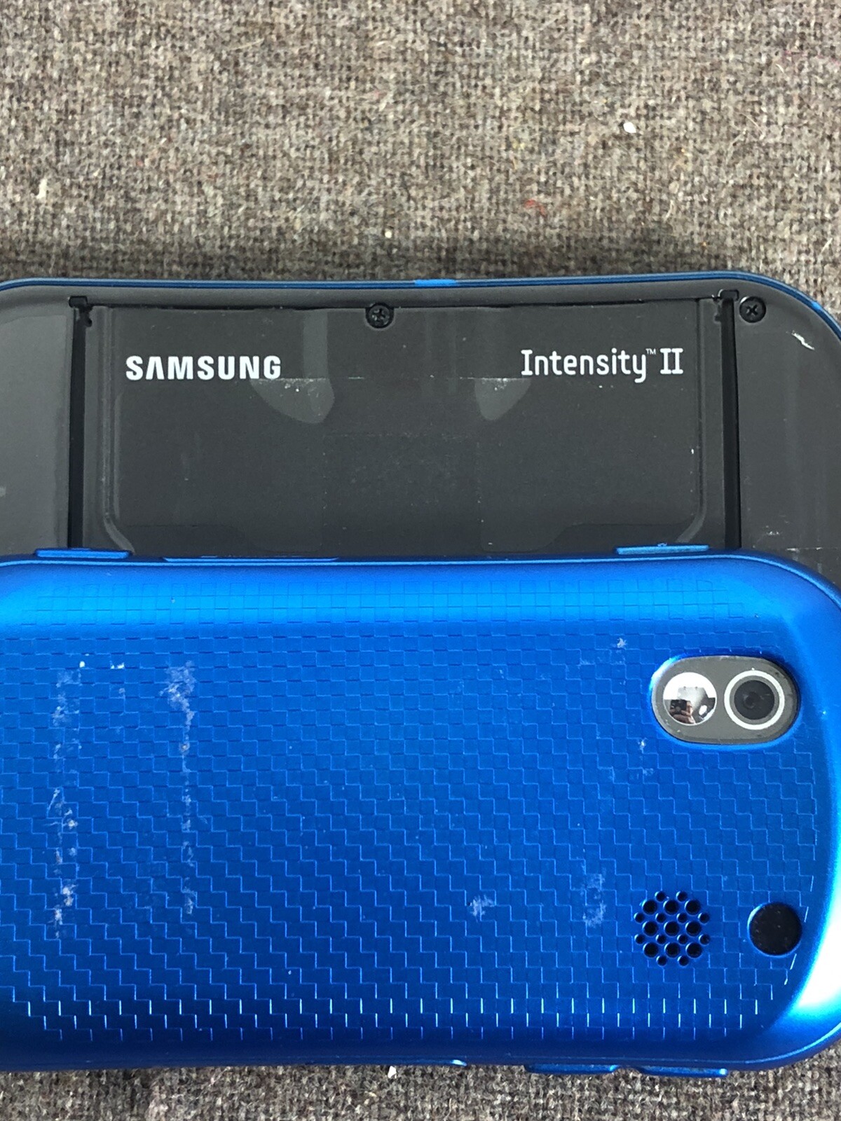 Samsung Intensity II SCH-U460 - Metallic Blue (Verizon) Cellular Phone ...
