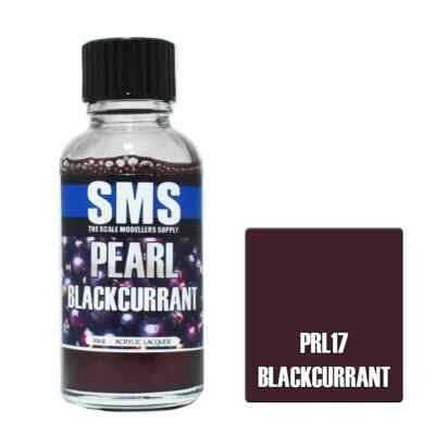 SMS Pearl Acrylic Lacquer Series PRL17 Blackcurrant 30ml Plastic Model ...