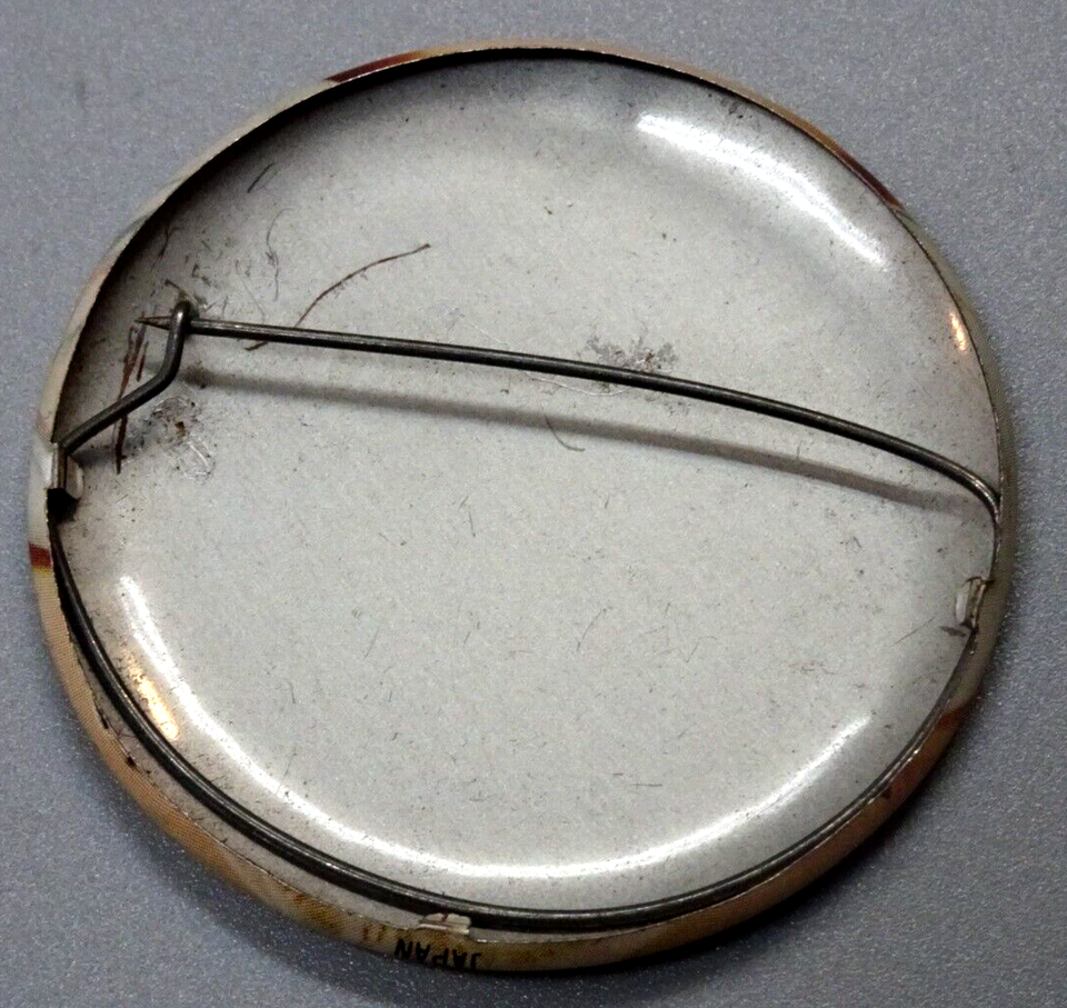 Vintage RARE US Navel Academy 2" PInback Belly Button Japan Very Hard ...