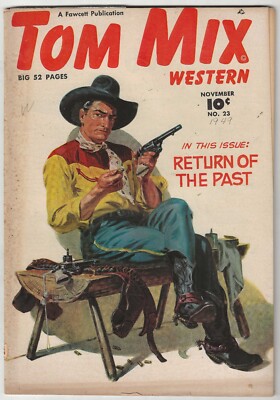 Tom Mix Western #23 Golden Age Fawcett Comic Book 1949 VG/Fine | eBay