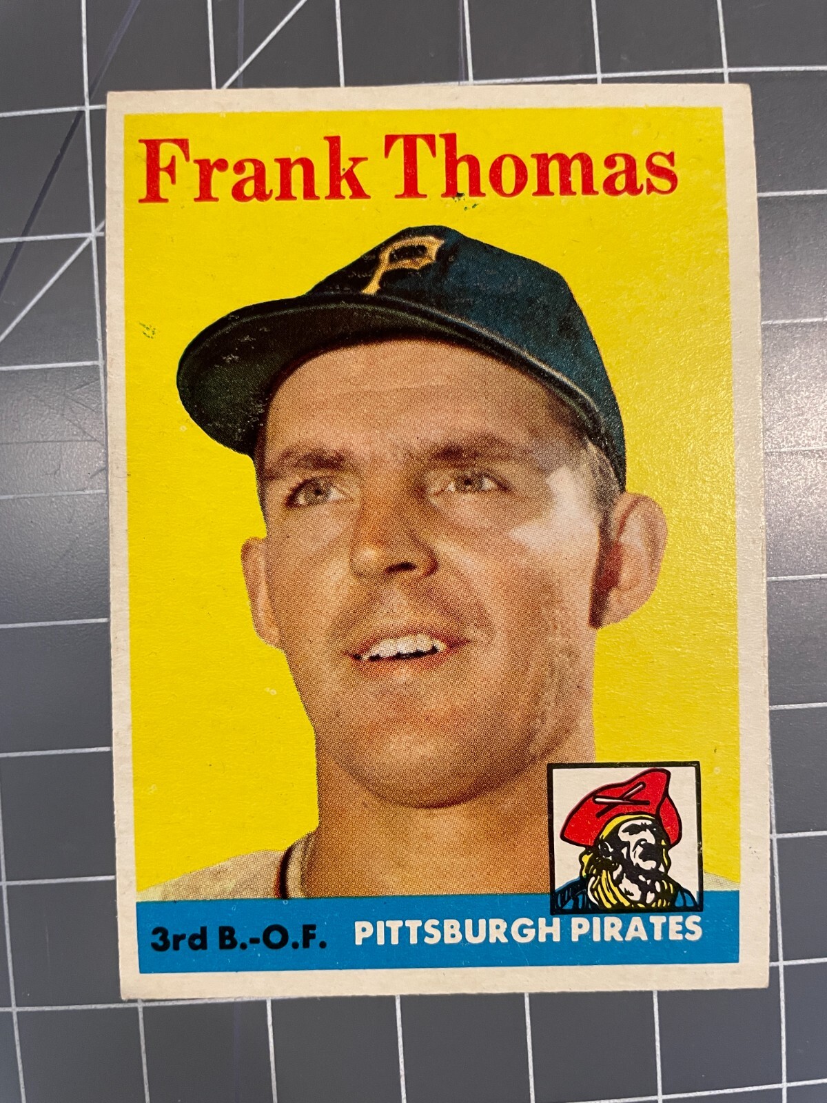1958 TOPPS #409 FRANK THOMAS PITTSBURGH PIRATES BASEBALL CARD NM | eBay