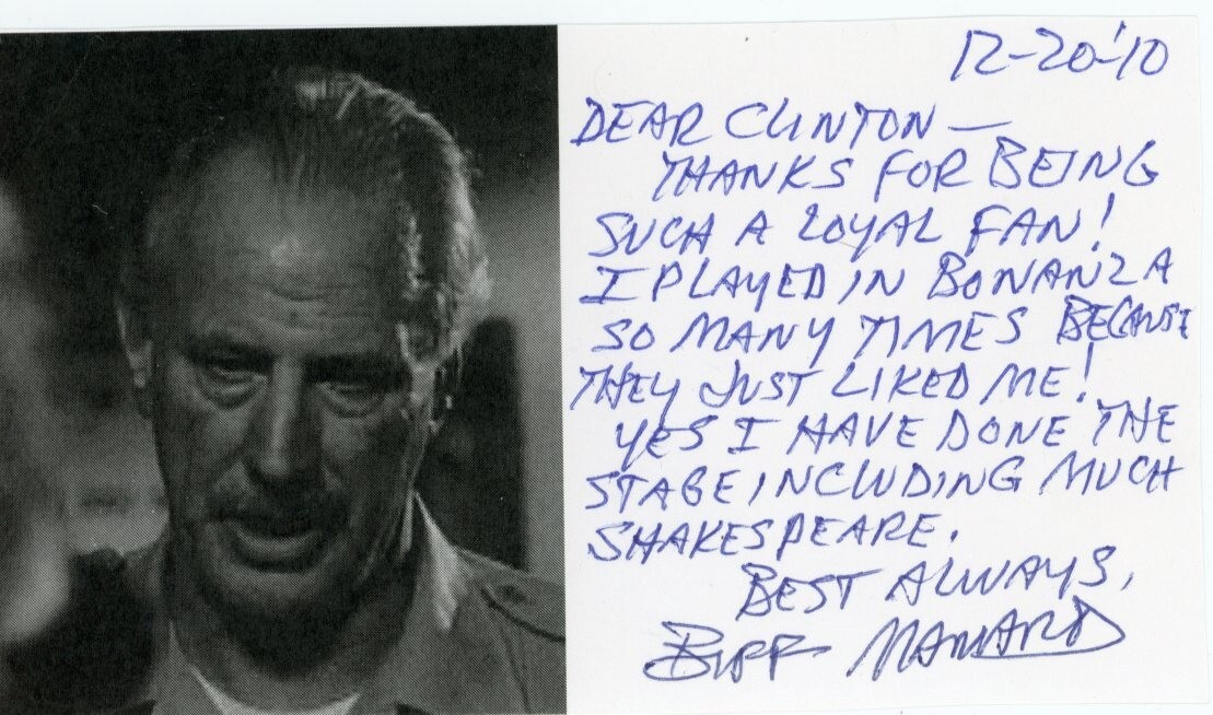 Biff Manard Hand Signed (with written note) Printed Paper Photograph | eBay