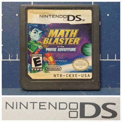 Math Blaster in the Prime Adventure (Nintendo DS, 2009) Pre-Owned ...