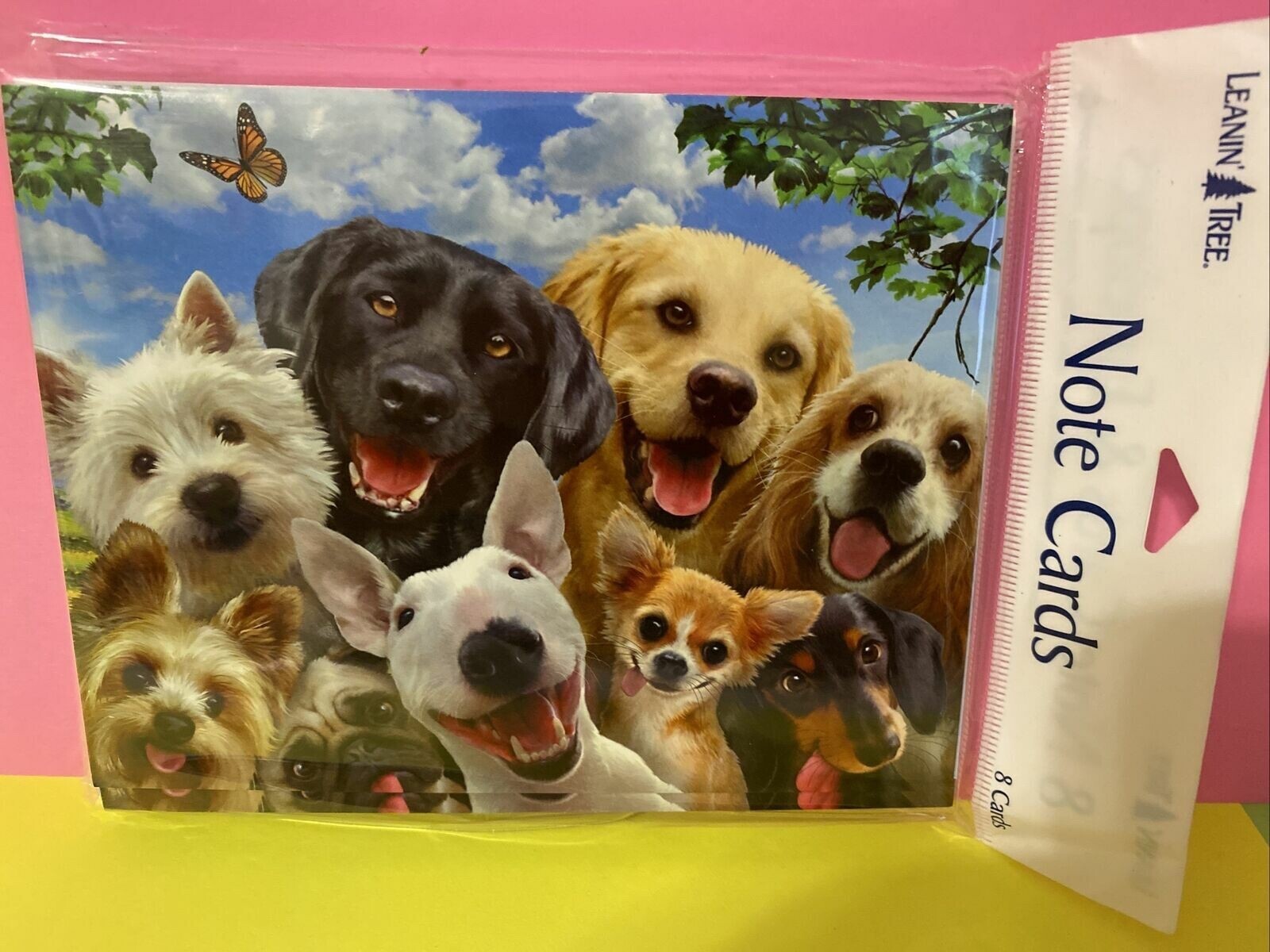 Dogs Smiling With Cards