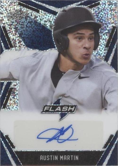 2020 Leaf Flash - Portrait Autographs Austin Martin #PA-AM1 Blue /50 ...
