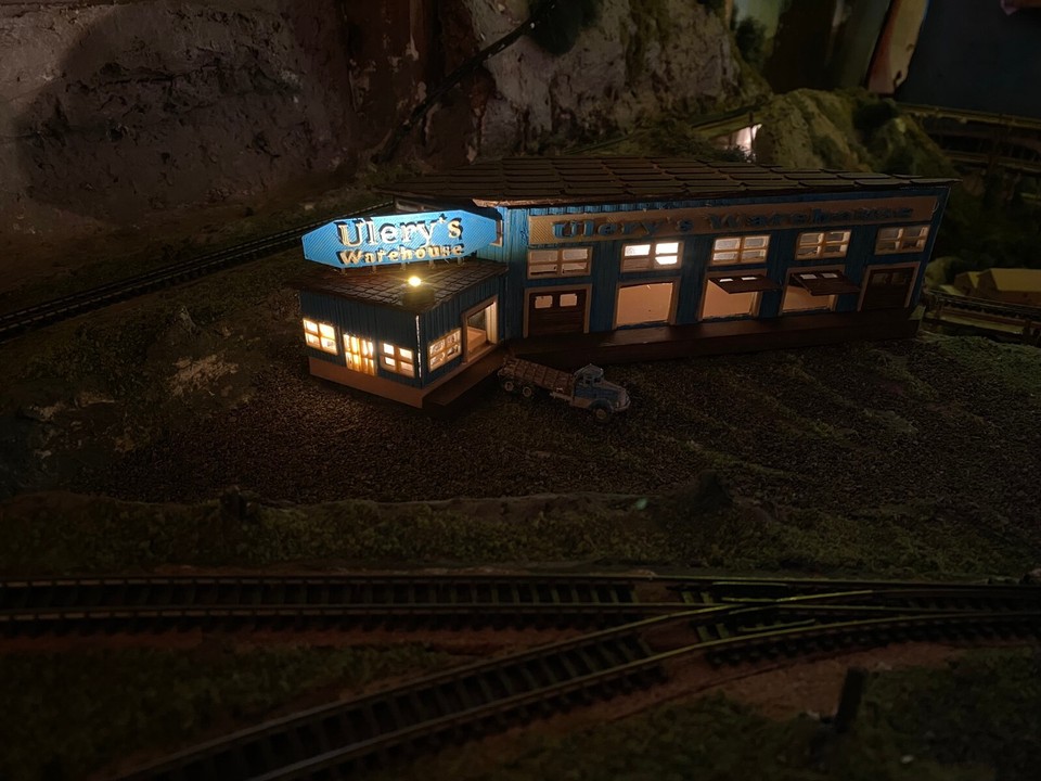 Assembled Scale Warehouse Industrial Building T, Z, N, HO, S, & O Scale ...